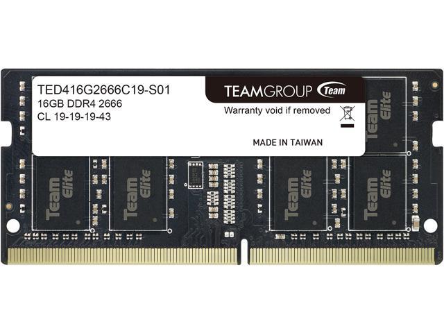 Click here for Team Elite 16GB 260-Pin DDR4 SO-DIMM DDR4 2666 (PC... prices