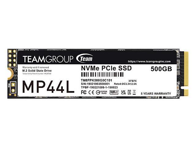 Click here for Team Group MP44L M.2 2280 500GB PCIe 4.0 x4 with N... prices