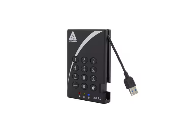 Click here for Apricorn Aegis Padlock 16 TB Solid State Drive - E... prices
