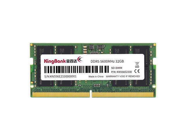 Click here for Kingbank 32GB 262-Pin DDR5 SO-DIMM DDR5 5600 (PC5... prices