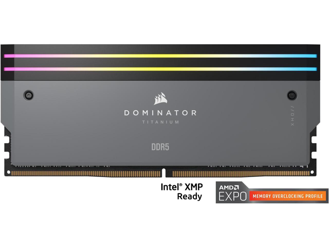 Click here for CORSAIR Dominator Titanium 96GB (2 x 48GB) DDR5 60... prices