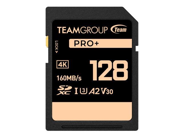 Click here for Team Group 128GB PRO+ SDXC U3 V30 A2 4K SD Card  R... prices