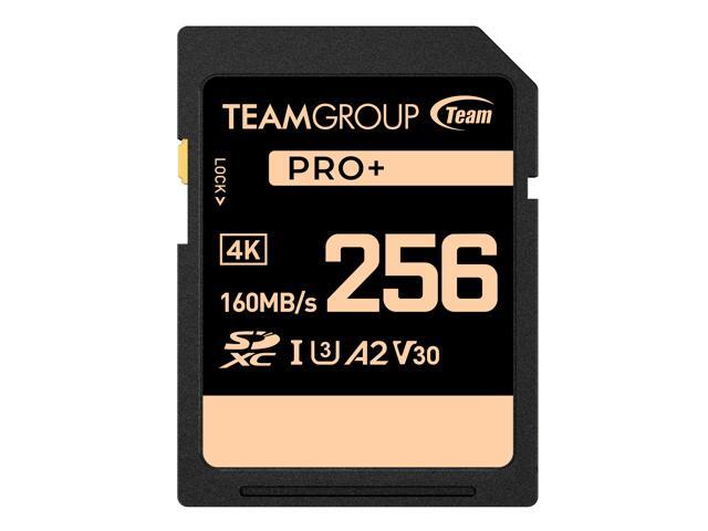 Click here for Team Group 256GB PRO+ SDXC U3 V30 A2 4K SD Card  R... prices