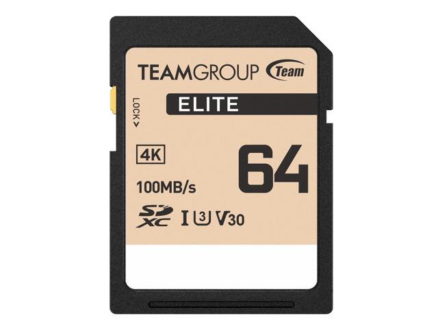 Click here for Team Group 64GB Elite 4K SD Card UHS-I U3 V30 Read... prices