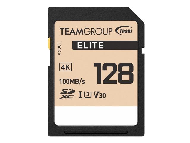 Click here for Team Group 128GB Elite 4K SD Card UHS-I U3 V30 Rea... prices