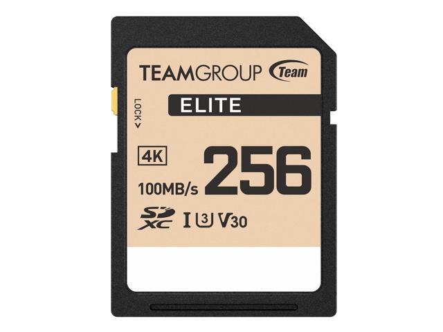 Click here for Team Group 256GB Elite 4K SD Card UHS-I U3 V30 Rea... prices