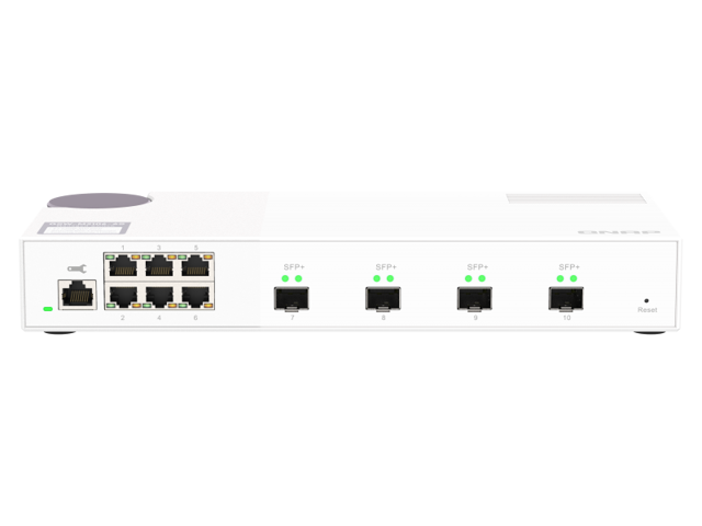 Click here for QNAP QSW-M408S 6-port layer 2 managed switch. 6 x... prices
