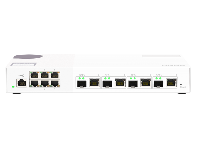 Click here for QNAP QSW-M408S 6-port layer 2 managed switch. 6 x... prices