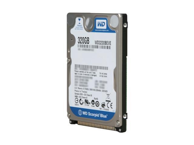 Click here for Western Digital Scorpio Blue WD3200BEVE 320GB 5400... prices