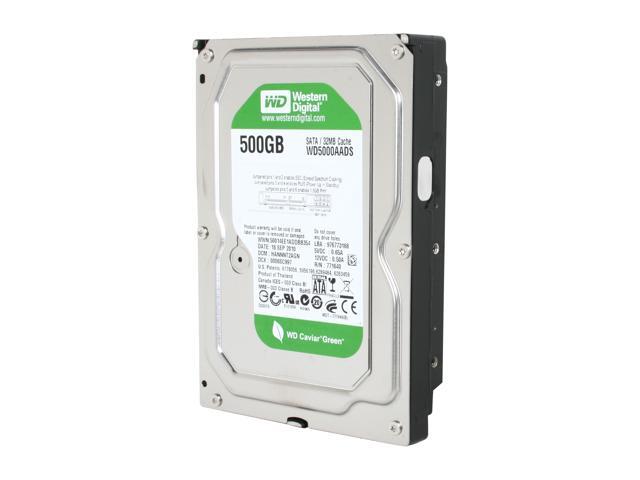 Click here for Western Digital WD Green WD5000AADS 500GB 32MB Cac... prices
