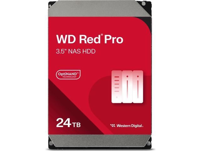 Western Digital 24TB WD Red™ Pro NAS  24-bay Storage System Network Attached Storage(NAS) Hard Drive - WD241KFGX