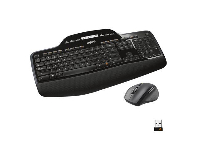 Logitech MK710 Performance Wireless Keyboard and Mouse Combo - Black