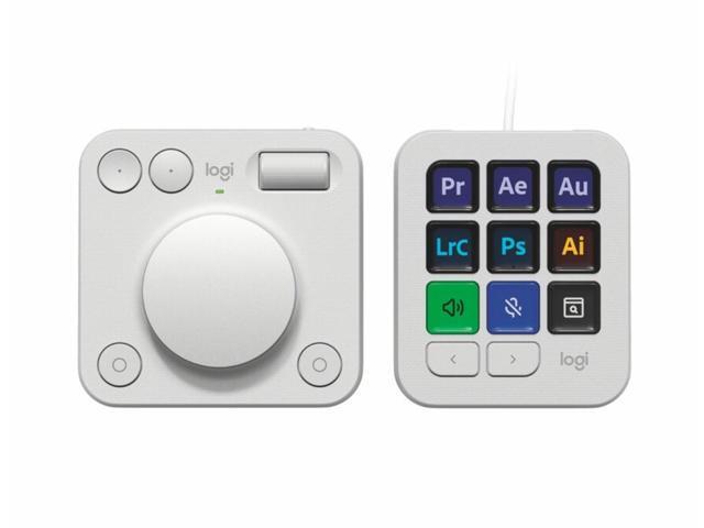 Click here for Logitech MX Creative Console Keypad & Dial Pale Gr... prices