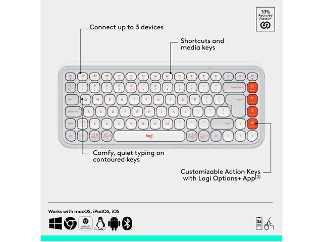 Click here for Logitech POP ICON COMBO  Bluetooth keyboard and mo... prices