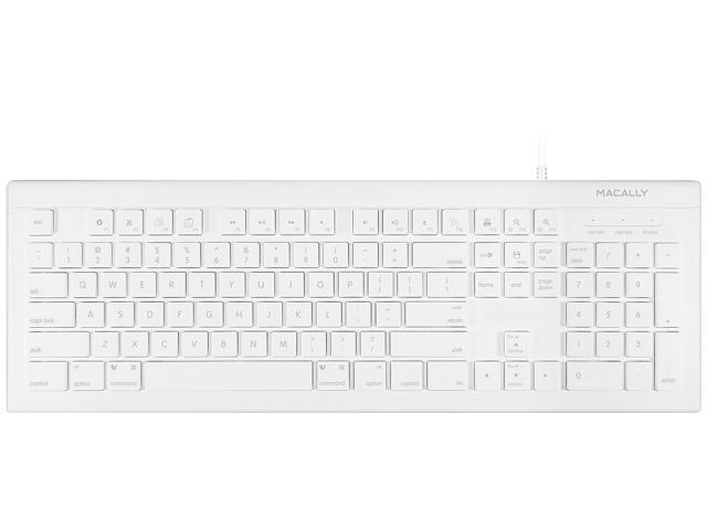 Click here for macally 103 Key Full-Size USB Keyboard with Short-... prices