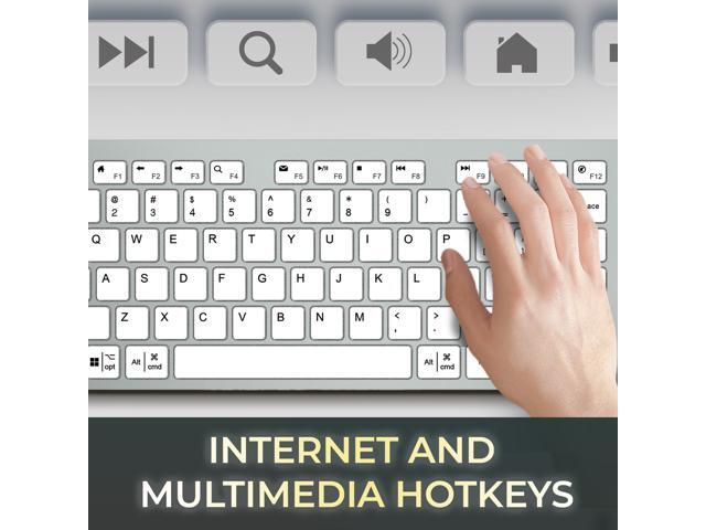 Click here for ADESSO AKB-730UW AKB-730UW White Wired Keyboard (F... prices