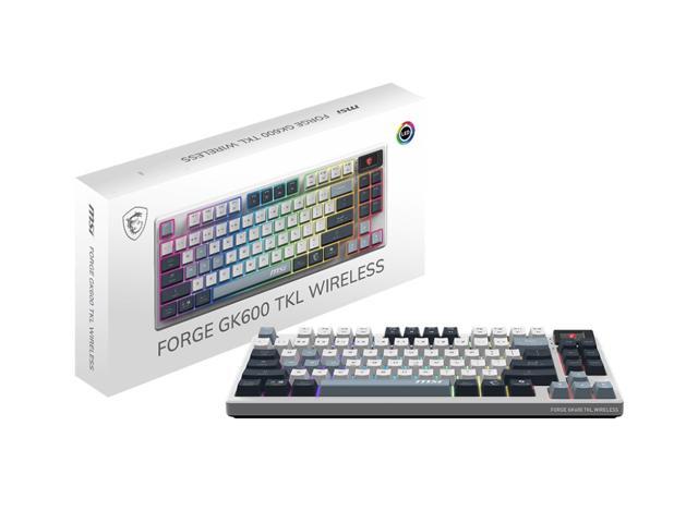 Click here for MSI Forge GK600 TKL Wireless Gaming Keyboard - Mec... prices