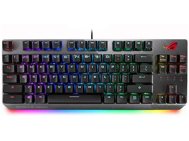 Click here for ASUS RGB Mechanical Gaming Keyboard - ROG Strix Sc... prices