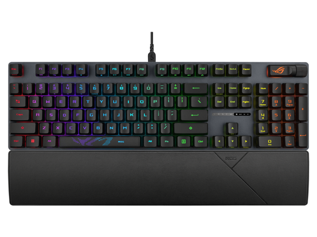 Click here for ASUS ROG Strix Scope II RX Gaming Keyboard - IP57-... prices