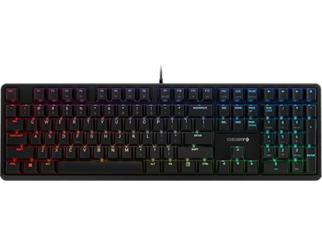 Click here for Cherry MX RGB Mechanical Keyboard with MX Red Sile... prices