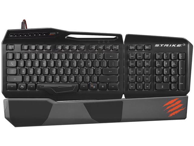 Click here for Mad Catz S. T.R. I.K. E. 3 Gaming Keyboard Black K... prices