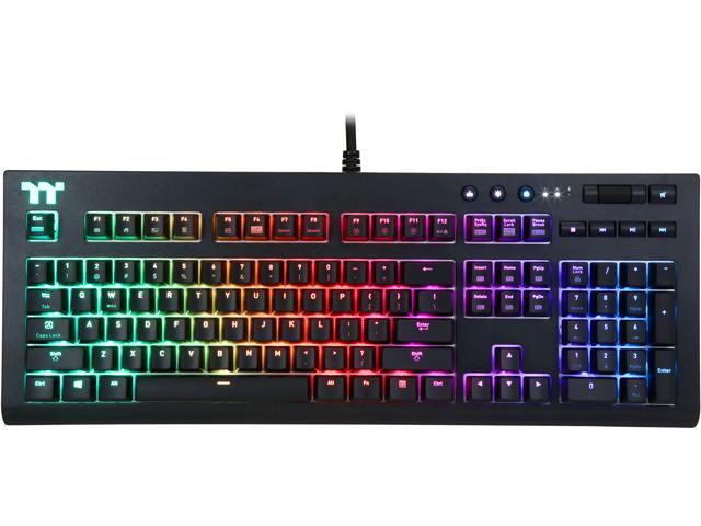 Click here for Thermaltake TT Premium X1 RGB Cherry MX Blue Keybo... prices