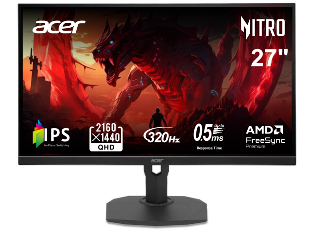 Click here for Acer Nitro 27 WQHD 2K 1440P 320HZ IPS with AMD Fre... prices