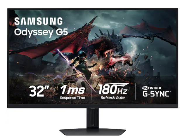 Click here for SAMSUNG Odyssey G5 Gaming Monitor 32 180 Hz Fast I... prices