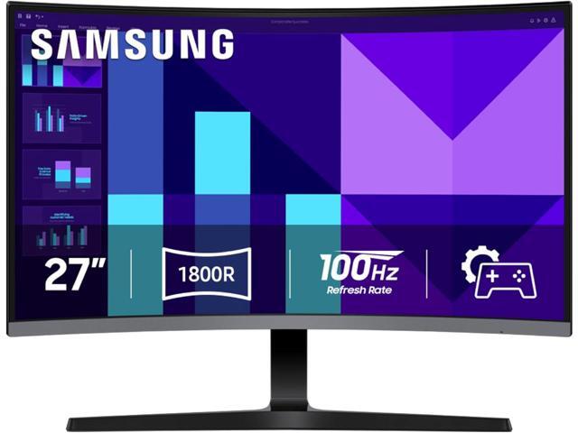 Click here for Samsung 27 Essential S3 (S36GD) Series FHD 1800R C... prices