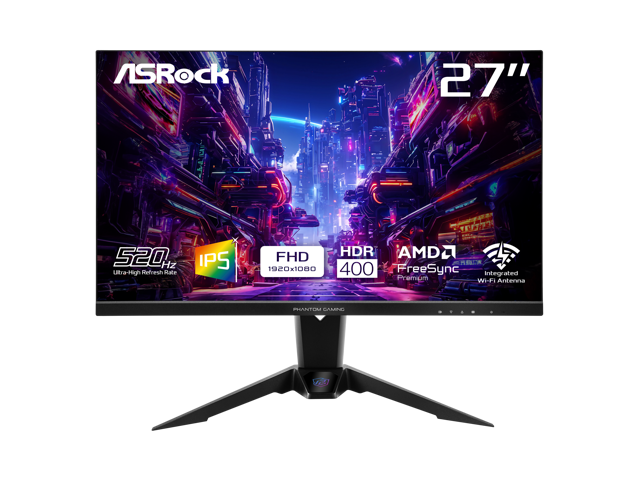 Click here for ASRock Phantom Gaming 27 520 Hz IPS FHD Gaming Mon... prices