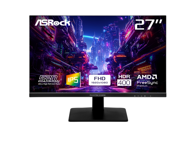 Click here for ASRock Phantom Gaming 27 520 Hz IPS FHD Gaming Mon... prices