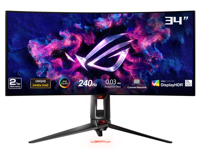 Click here for ASUS 34 240 Hz OLED UWQHD Curved Gaming Monitor NV... prices