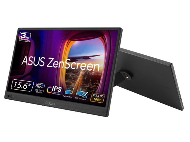 Asus ZenScreen MB169CK 15.6" 16:9 Full Hd Portable Usb-c Ips Led Monitor