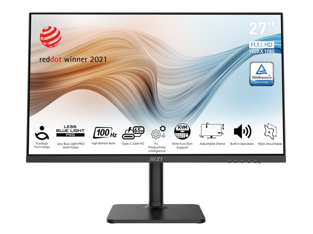 Click here for MSI Modern MD272XP 27 IPS 1920 x 1080 (FHD) Comput... prices