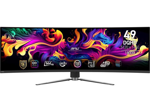 Click here for MSI MPG 491CQP Gaming Monitor QD-OLED 49 32:9 Curv... prices