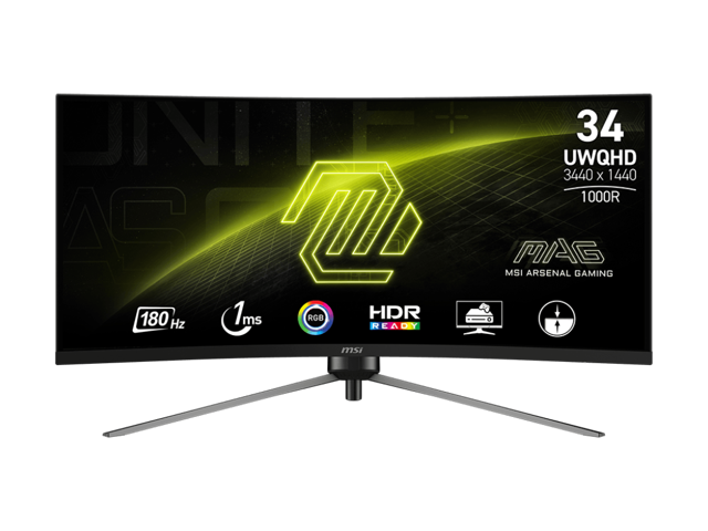 Click here for MSI MAG345CQR Curved Gaming Monitor UWQHD(3440x144... prices