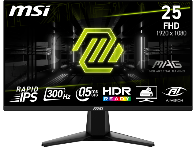 Click here for MSI MAG 255XF 24.5 FHD Gaming Monitor - 300Hz  0.5... prices