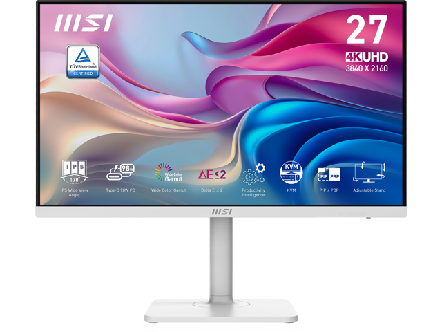 Click here for MSI Modern MD272UPHW 27-inch IPS 3840 x 2160 (UHD)... prices