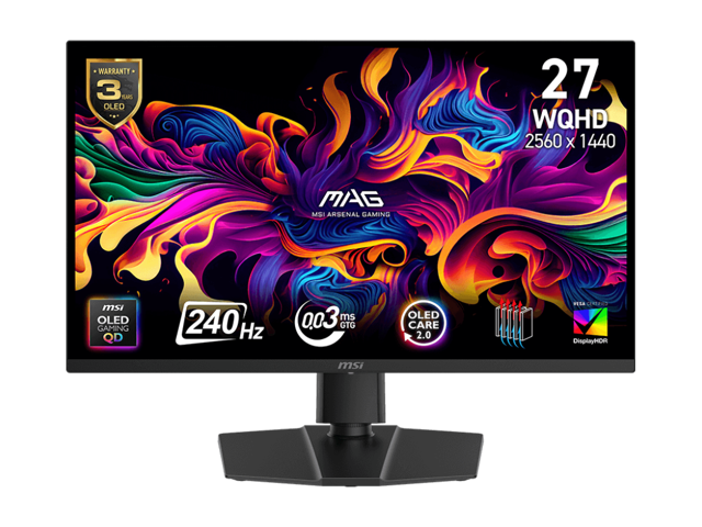 Click here for Open Box - MSI 27 (26.5 Viewable) 240 Hz QD-OLED W... prices