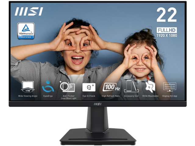 Click here for MSI 22 100 Hz VA FHD Monitor 1ms (MPRT) / 4ms (GTG... prices
