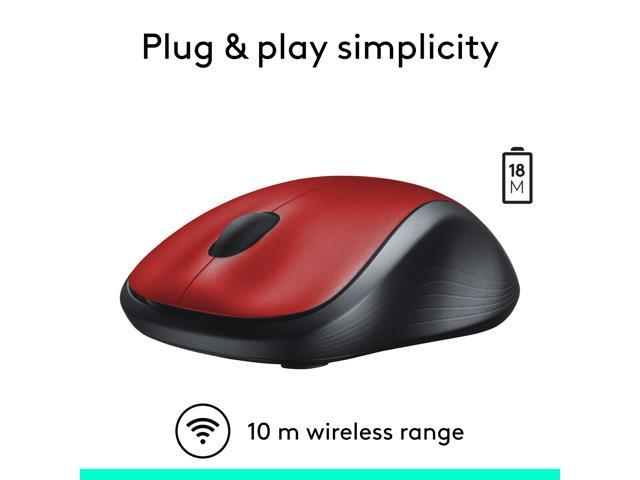 Click here for M310 Wireless Mouse - Red prices