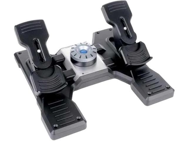 Logitech G Saitek Pro Flight Rudder Pedals - Black
