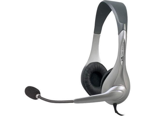 Click here for Cyber Acoustics Silver OEM USB Headset/Mic AC-851B prices