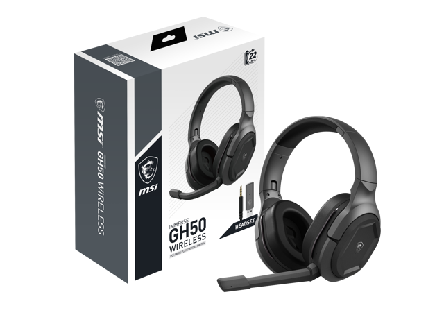 Click here for MSI Immerse GH50 Wireless Gaming Headset - 22 Hr B... prices