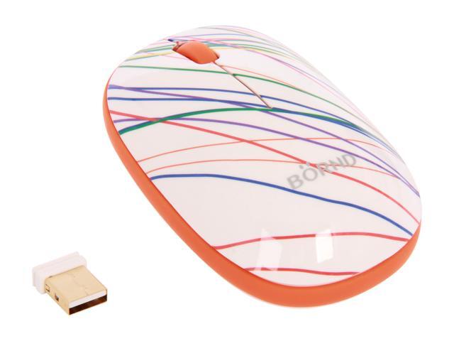 Click here for BORND E220 RF Wireless Optical Mouse - Slim-Rainbo... prices