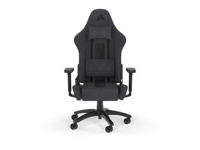 Click here for Corsair TC100 RELAXED Gaming Chair (Fabric Grey/Bl... prices