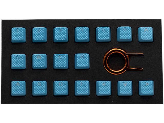 Click here for Tai-Hao KDTHUS018C03BU103 Neon Blue Rubber Keycap... prices