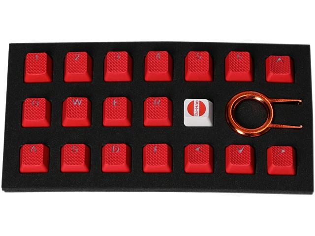 Click here for Tai-Hao KDTHUS018C03RD101 Rubber Keycap Set - Red... prices
