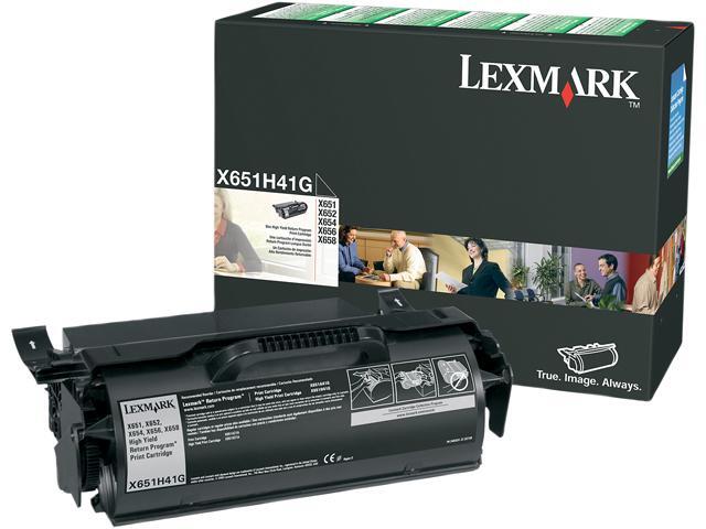 Click here for Lexmark X651H41G High Yield Return Program Toner C... prices