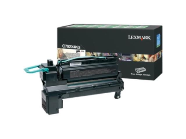 Lexmark C792X4KG Return Program 17000 Page-Yield Toner Cartridge - Black